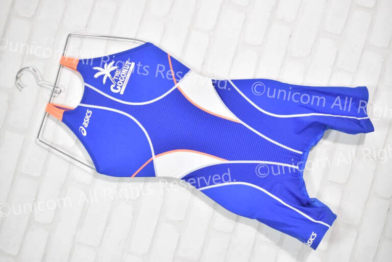 アシックス アローウェーブの女子競泳水着青色買取入荷│競泳水着の買取専門店ユニコム全国宅配買取対応